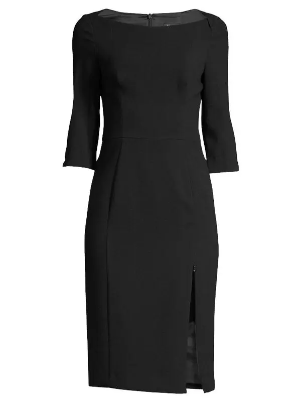 Black Halo Marissa Sheath Dress - Black
