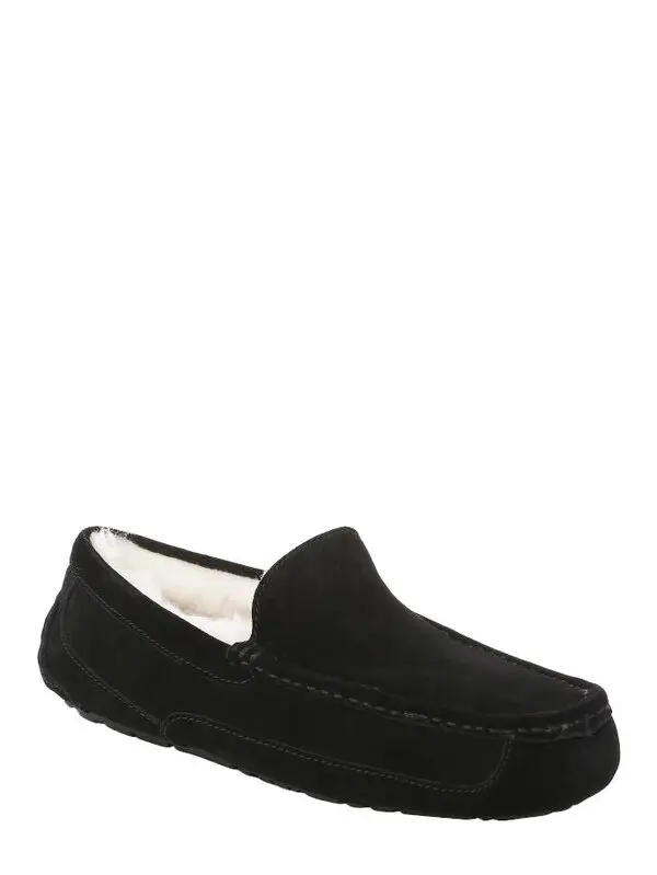 UGG Ascot Suede Slippers - Brown