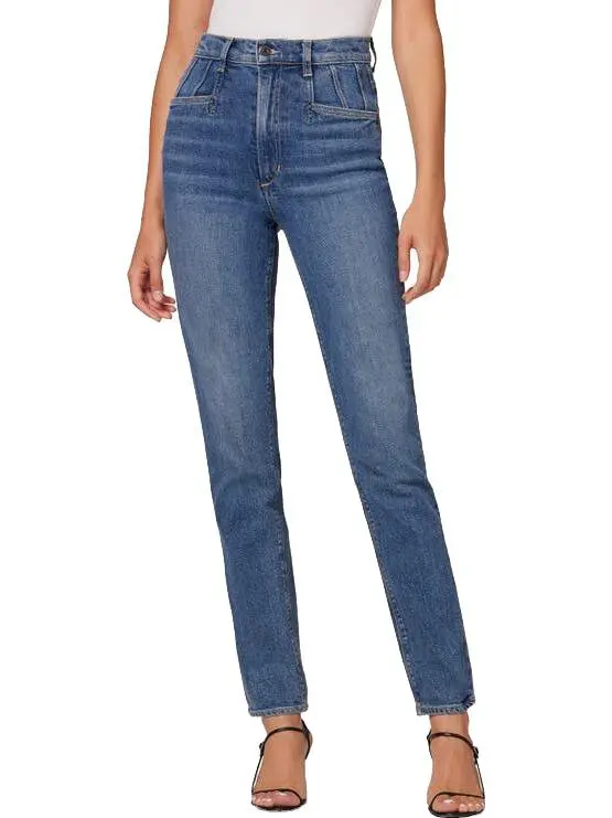 FAVORITE DAUGHTER The Jordie Super High Waist Straight Leg Jeans - British Columbia