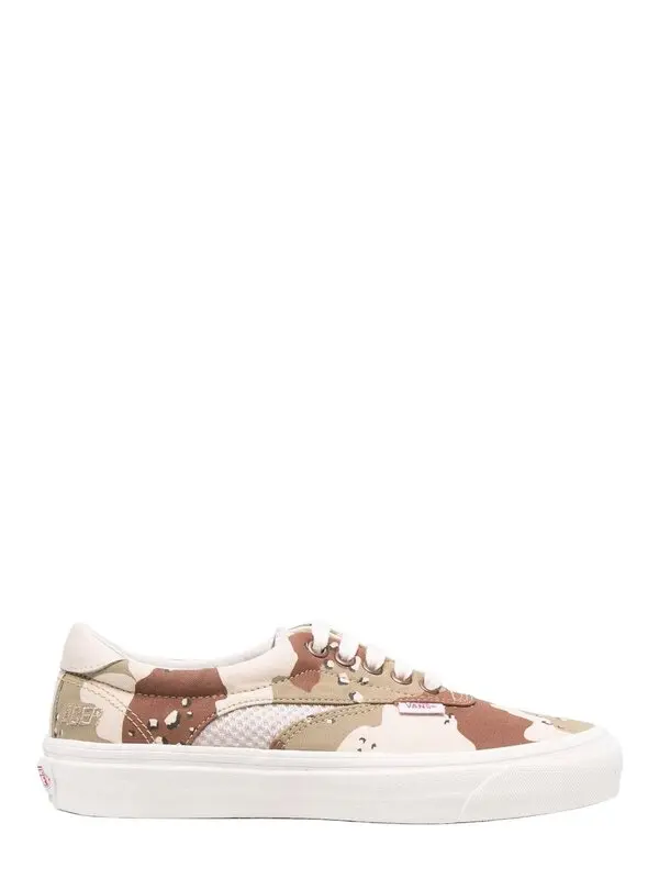 VANS Camouflage-print Low-top Sneakers - Green