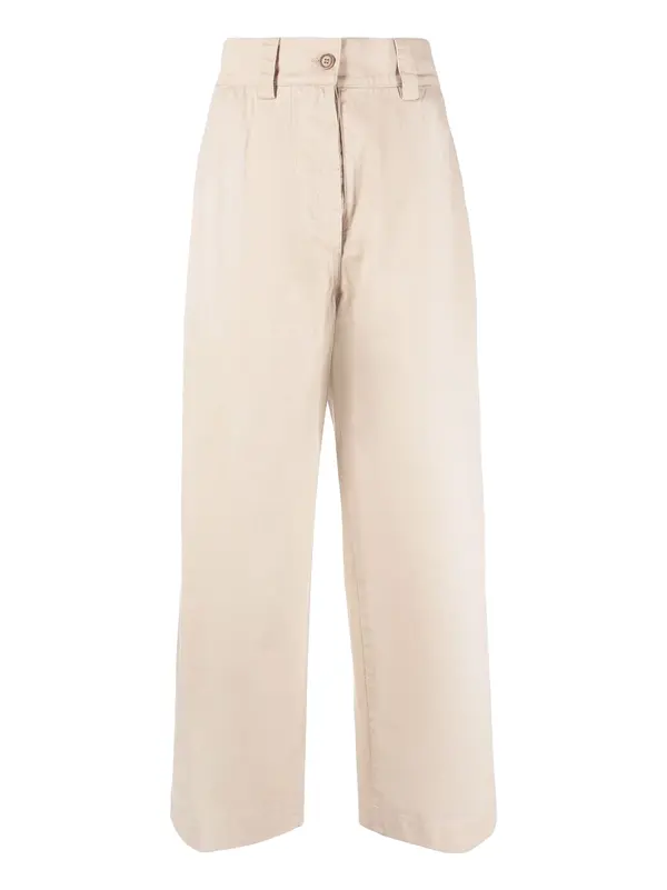 Aspesi High-rise Trousers - Neutrals