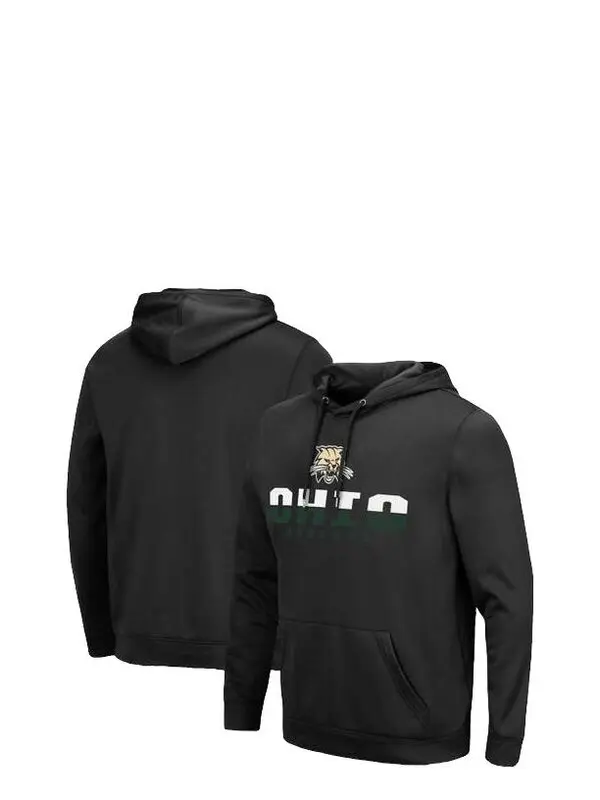 COLOSSEUM Ohio Bobcats Lantern Pullover Hoodie - Black
