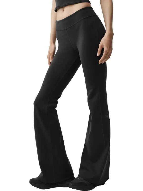Alo Yoga Airbrush Low-rise Bootcut Legging - Black