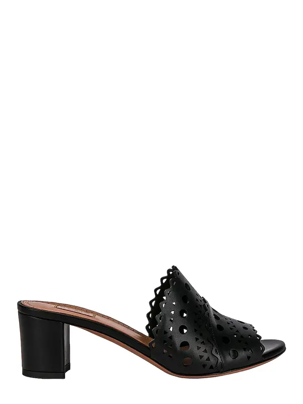 Alaïa Vienne Mules - Noir