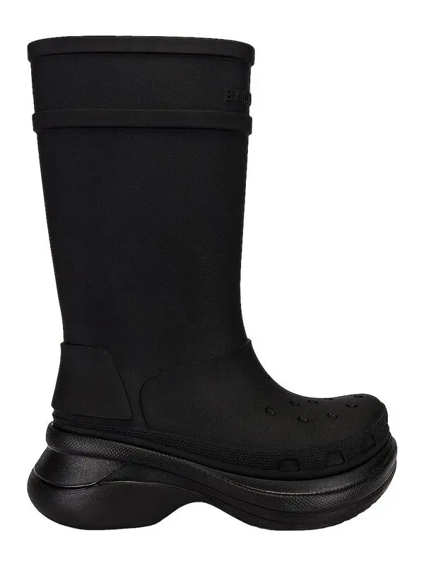 Balenciaga X Crocs Boots - Black
