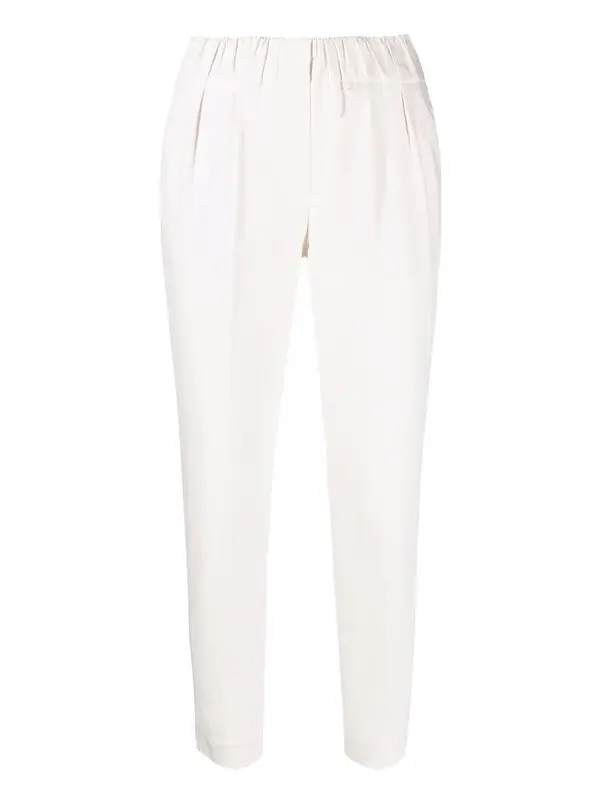 Brunello Cucinelli High-waisted Trousers - Neutrals