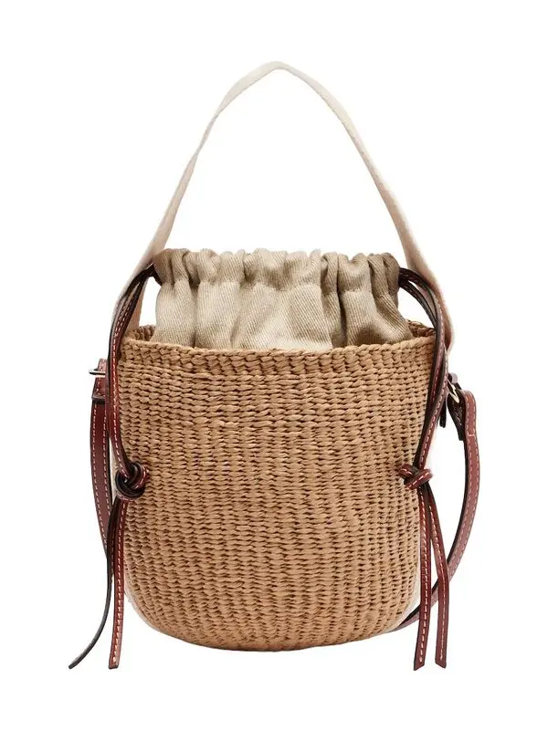 Chloé Woody Small Bucket Bag - Brown