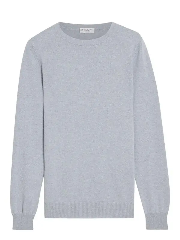 Brunello Cucinelli Cashmere Sweater - Light Blue