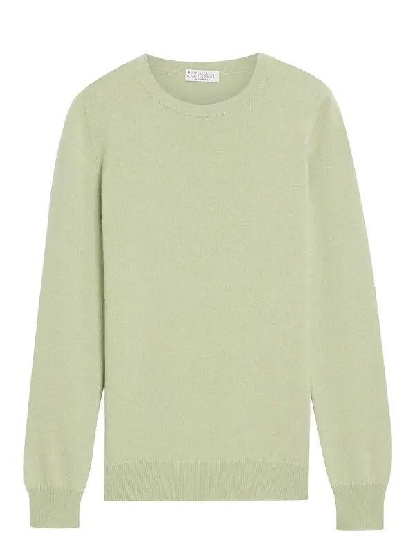 Brunello Cucinelli Cashmere Sweater - Light Green