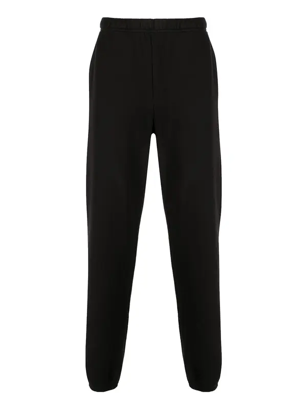 LES TIEN Drawstring Track Pants - Black