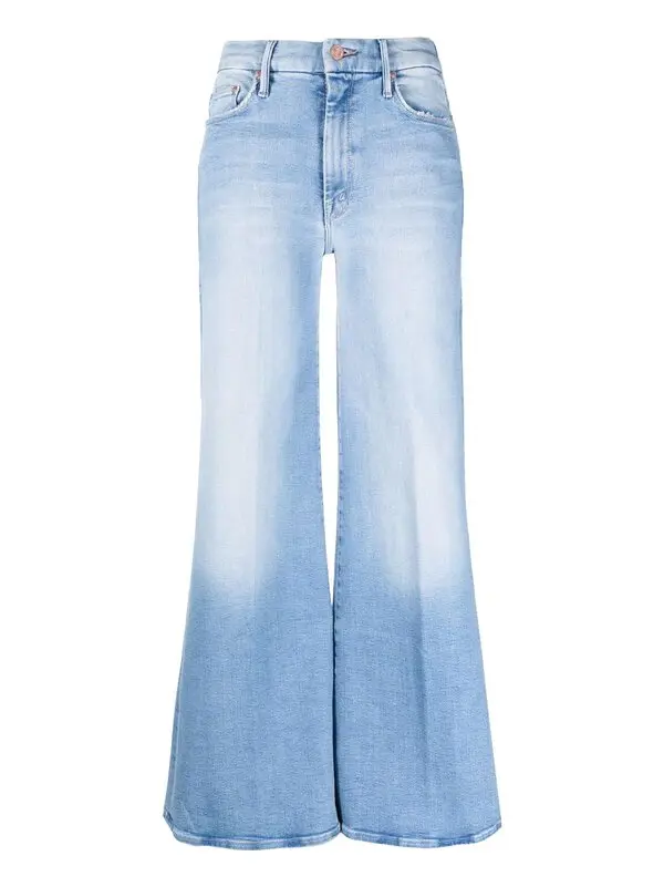 MOTHER Roller Wide-leg Jeans - Blue