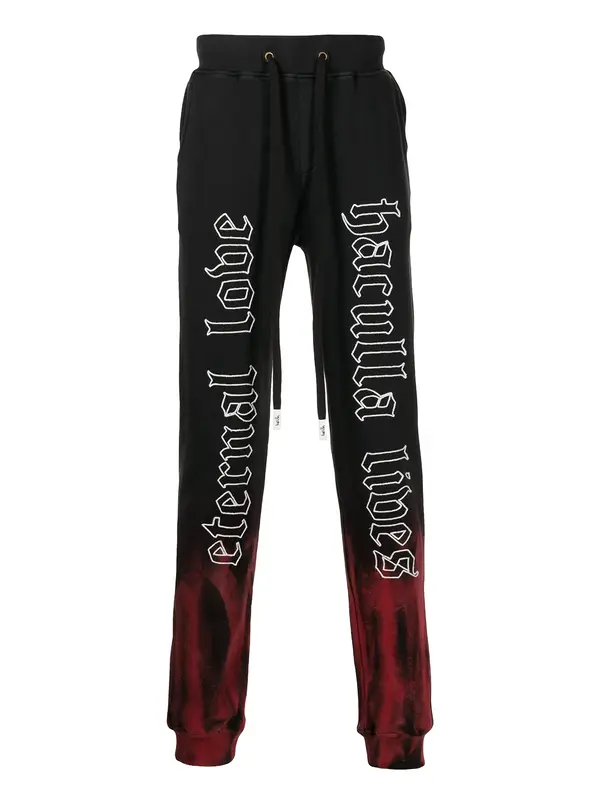 HACULLA. Logo-print Track Pants - Black