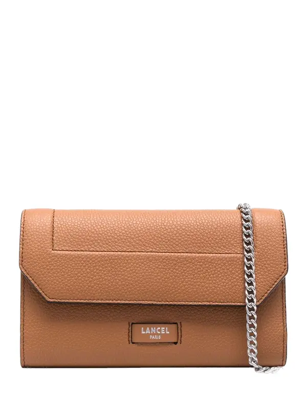 LANCEL Leather Shoulder Bag - Brown