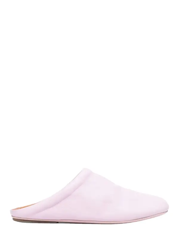 Marsèll Slip-on Leather Mules - Pink