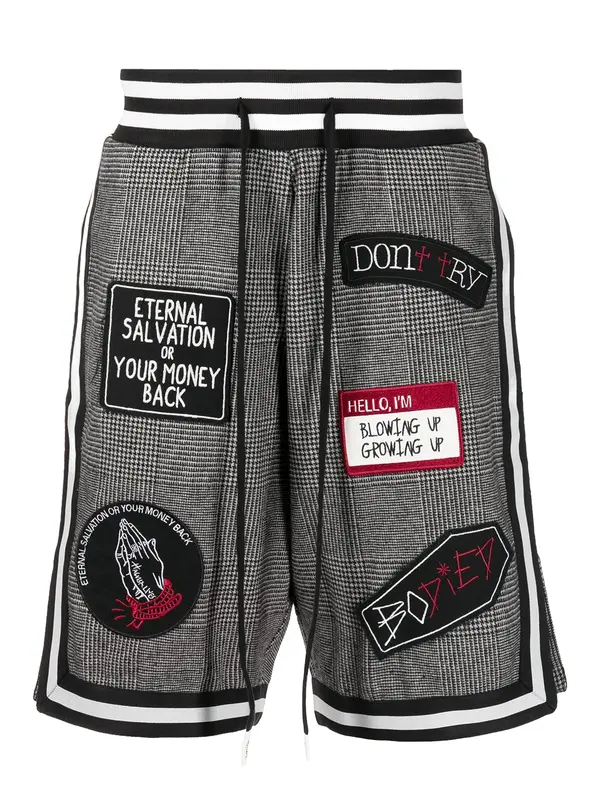 HACULLA. Eternal Salvation Basketball Shorts - Black