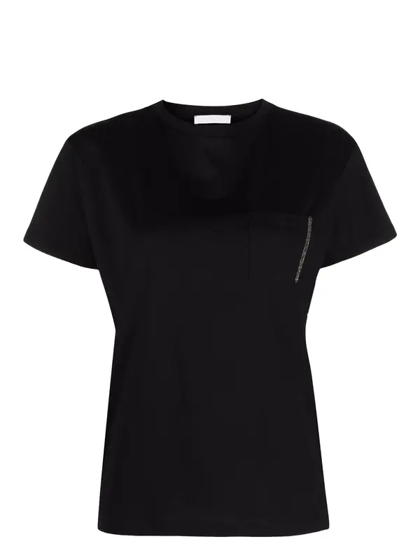 Fabiana Filippi Fitted T-shirt - Black