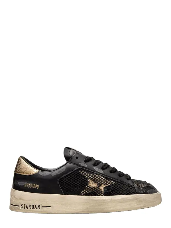 GOLDEN GOOSE Stardan Low-top Sneakers - Black