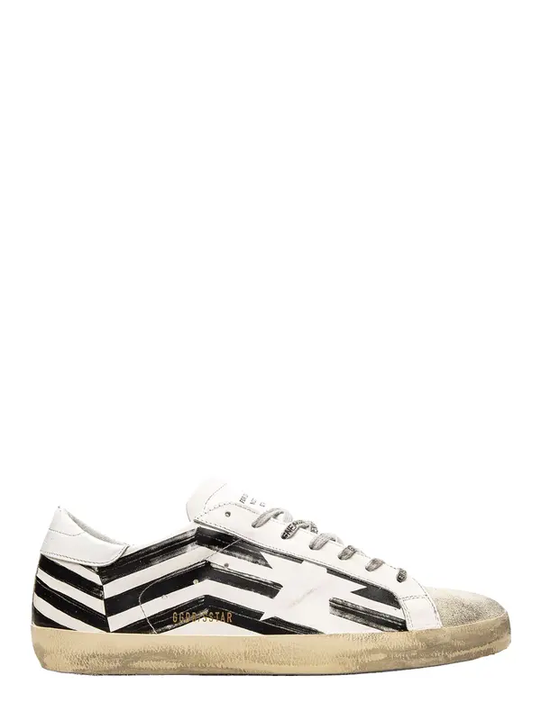 GOLDEN GOOSE Super-star Low-top Sneakers - White