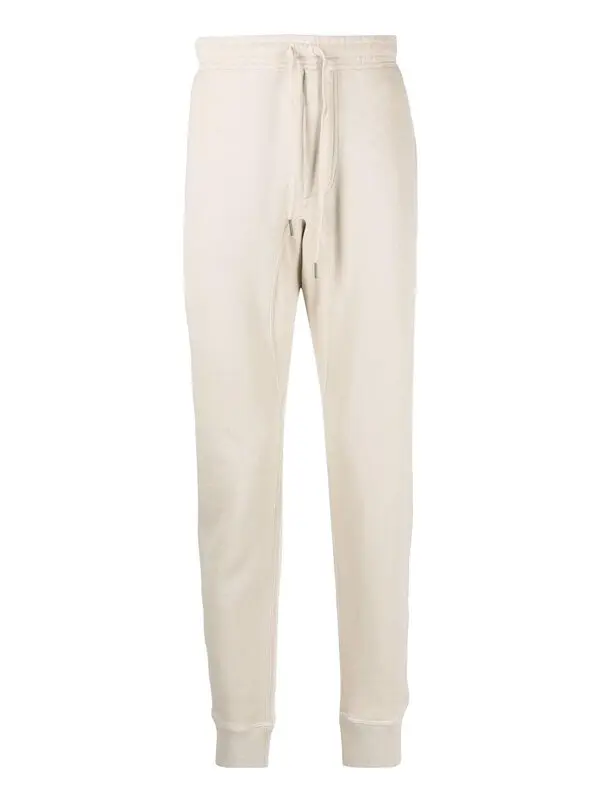 TOM FORD Vintage-dyed Track Pants - Neutrals