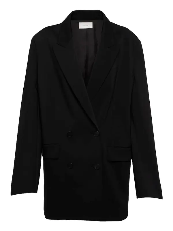 THE ROW Tristana Double-breasted Blazer - Black