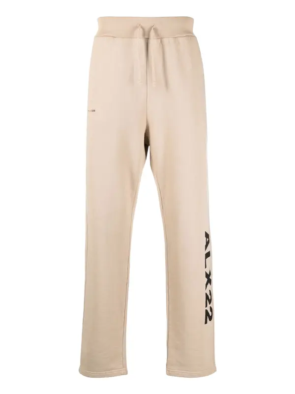 1017 Alyx 9sm Logo-print Track Pants - Neutrals