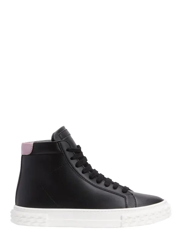 GIUSEPPE ZANOTTI Ecoblabber High-top Sneakers - Black