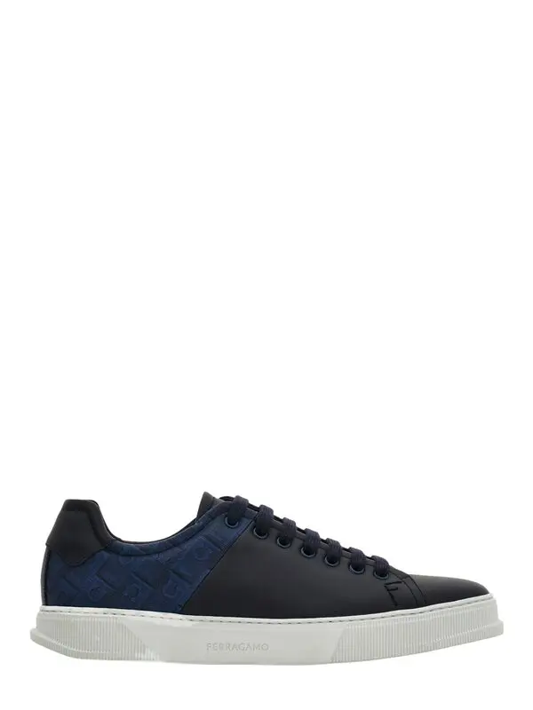 FERRAGAMO Low Top Sneaker - Blue
