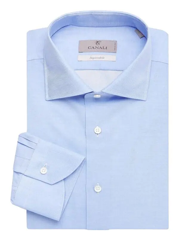 Canali Impeccable Dress Shirt - Blue