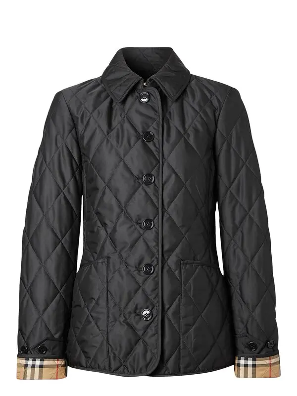 Burberry Fernleigh Quilted Jacket - Black