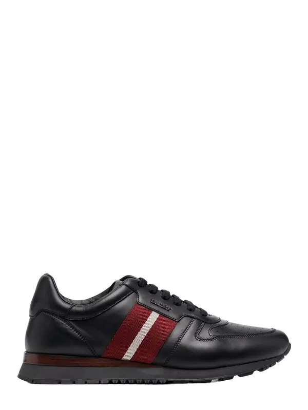 Bally Astel-fo Leather Sneakers - Black
