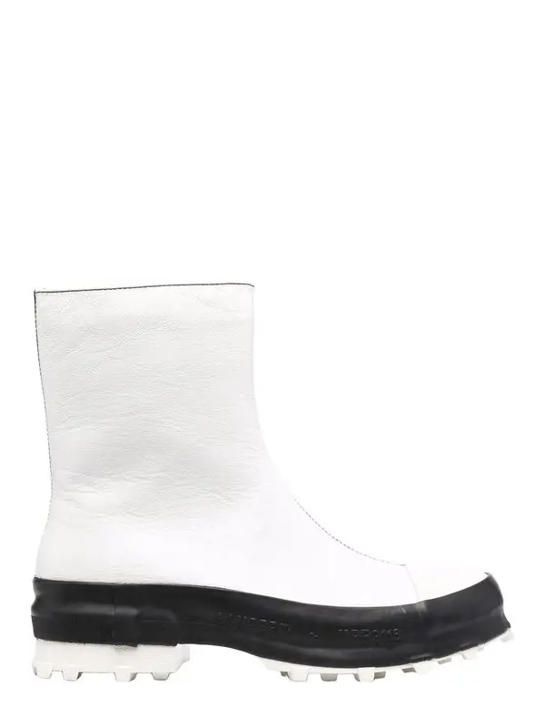 Camper Traktori Ankle Boots - Black