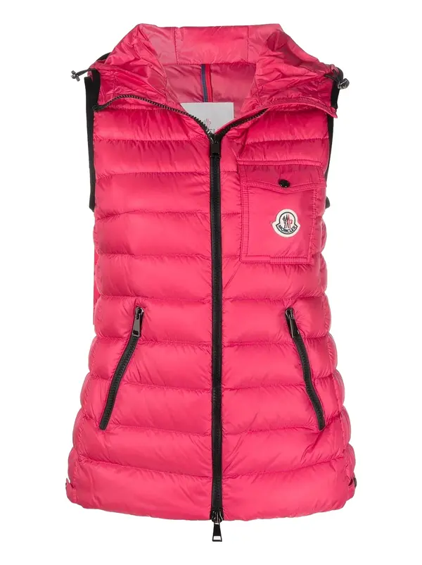 Moncler Glyco Padded Gilet - Pink