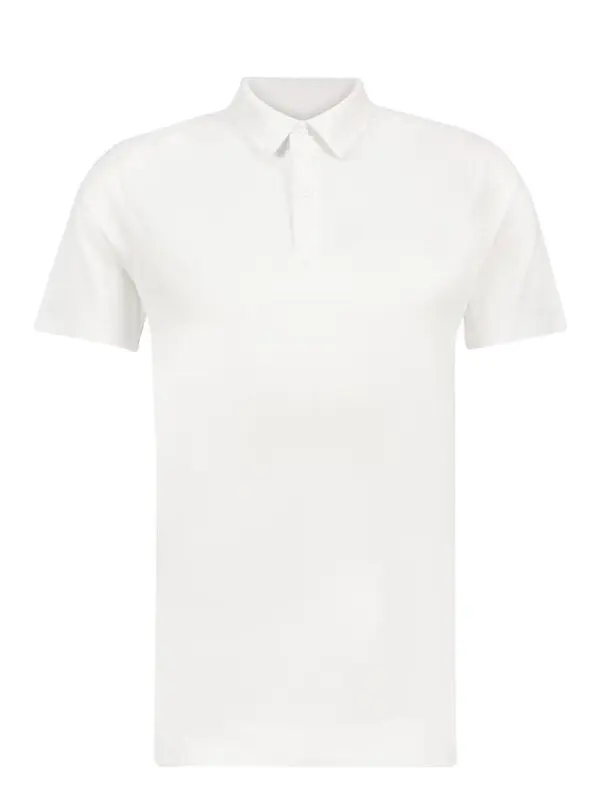 Derek Rose Ramsay Cotton-blend Polo Shirt - White