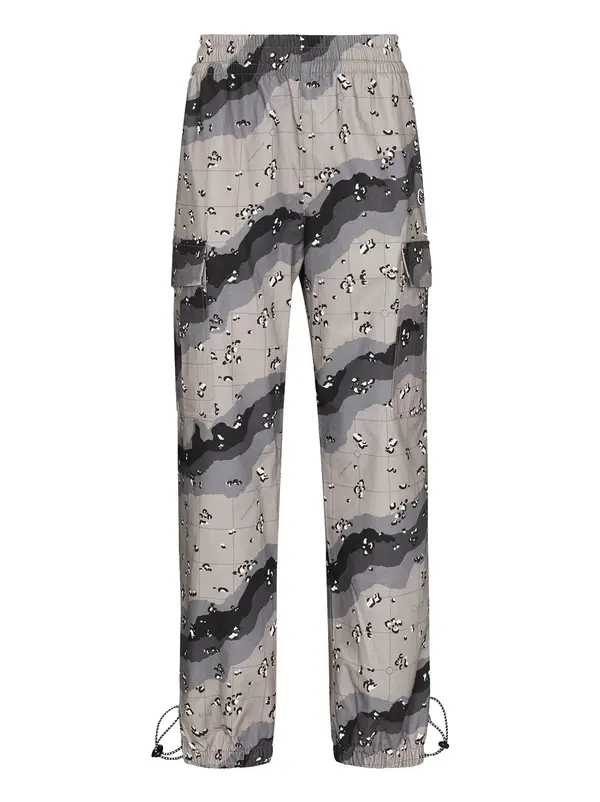 BILLIONAIRE BOYS CLUB Camouflage-print Cargo Trousers - Brown