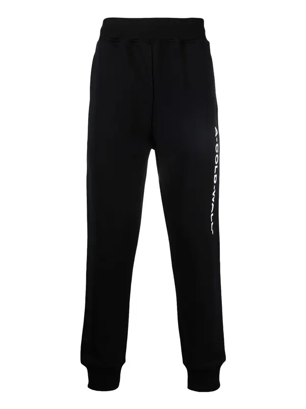 A-COLD-WALL* Logo-print Tapered Joggers - Black
