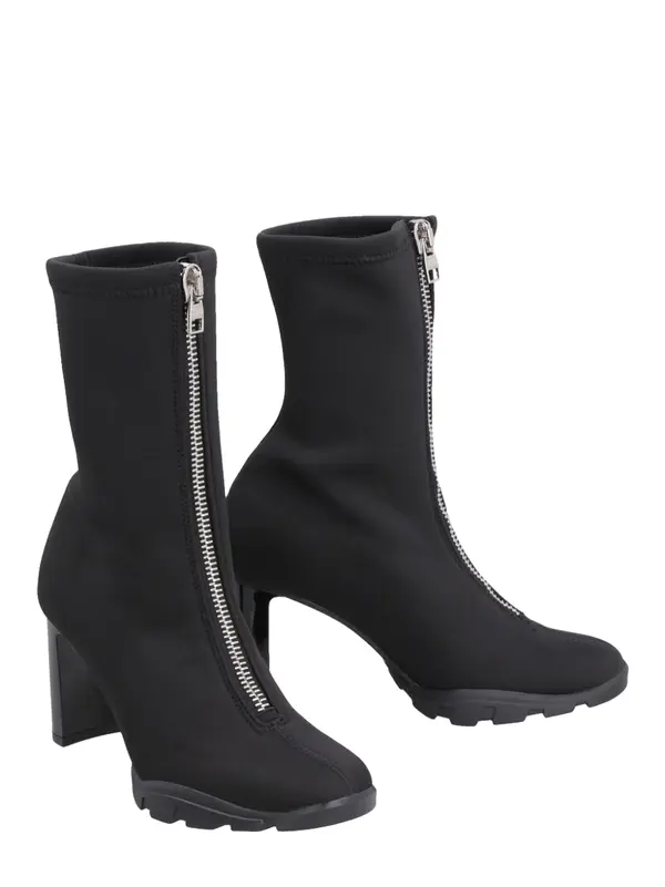 Alexander McQueen Zipped-up Ankle Boots - Black