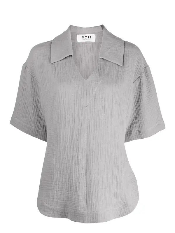 0711 TBILISI Koi No Yokan Polo Top - Grey