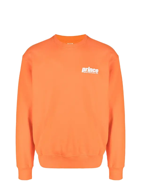SPORTY & RICH X Prince Logo-print Sweatshirt - Orange