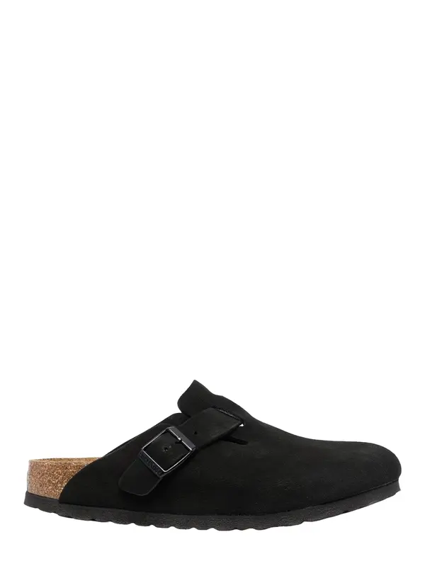 BIRKENSTOCK Boston Mules - Black