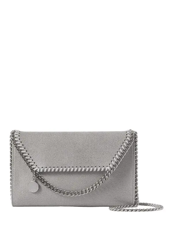 Stella McCartney The Falabella Mini Shoulder Bag - Gray