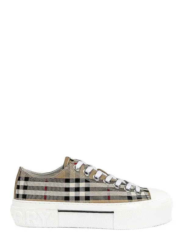 Burberry Jack Vintage Check Sneakers - Archive Beige Check