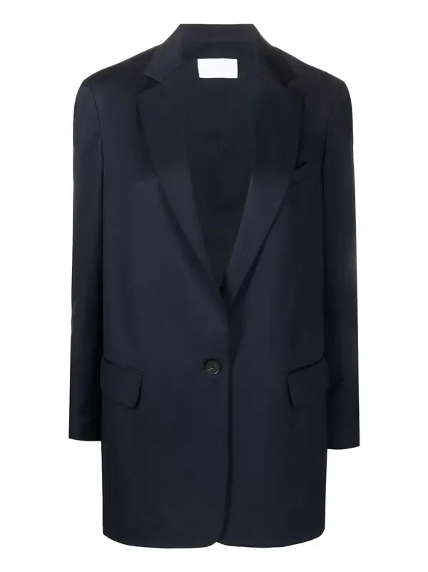 Fabiana Filippi Notched-lapel Blazer - Blue