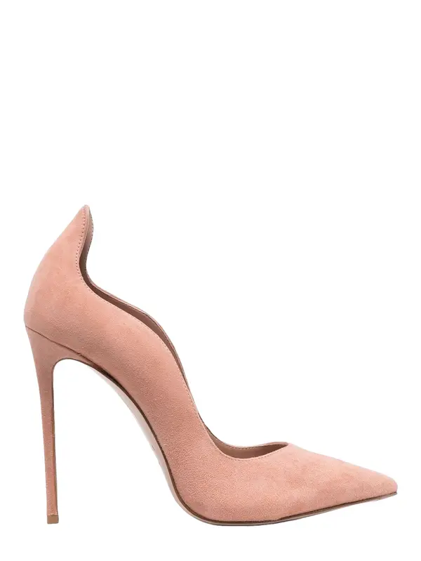 LE SILLA Ivy Scalloped Pumps - Neutrals