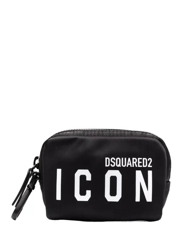 Dsquared2 Logo-print Makeup Bag - Black