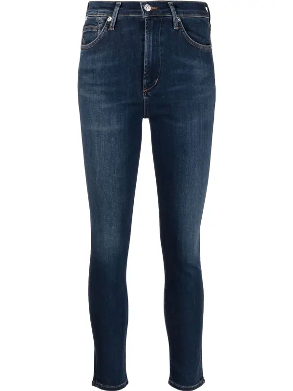 Citizens Of Humanity Rocket Mid-rise Skinny Jeans - Blue