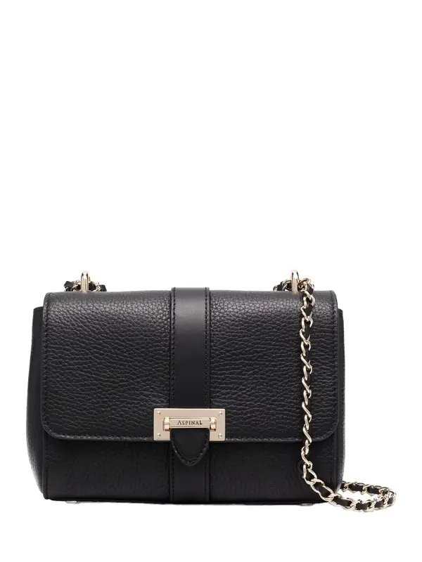 ASPINAL OF LONDON Micro Lottie Crossbody Bag - Black