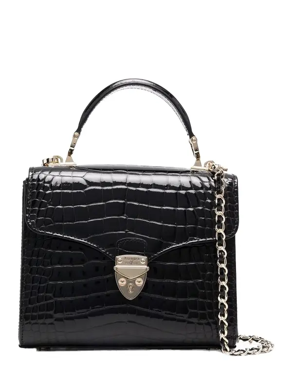 ASPINAL OF LONDON Mayfair Top-handle Bag - Black