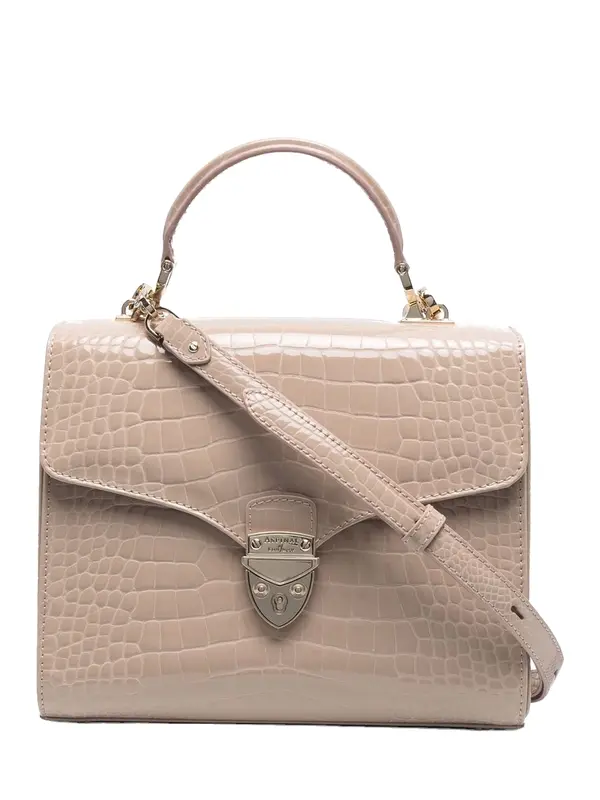 ASPINAL OF LONDON Mayfair Top-handle Bag - Neutrals