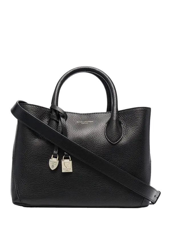 ASPINAL OF LONDON Leather Tote - Black