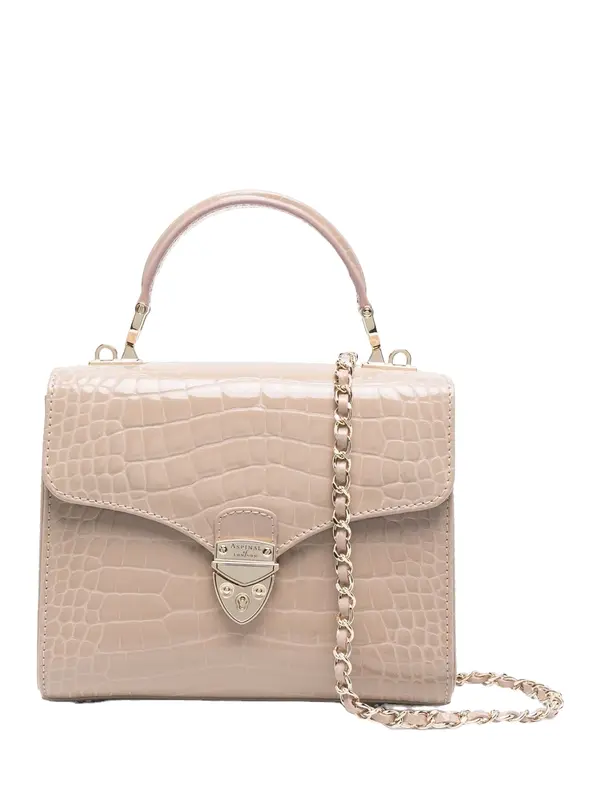 ASPINAL OF LONDON Mayfair Top-handle Bag - Neutrals